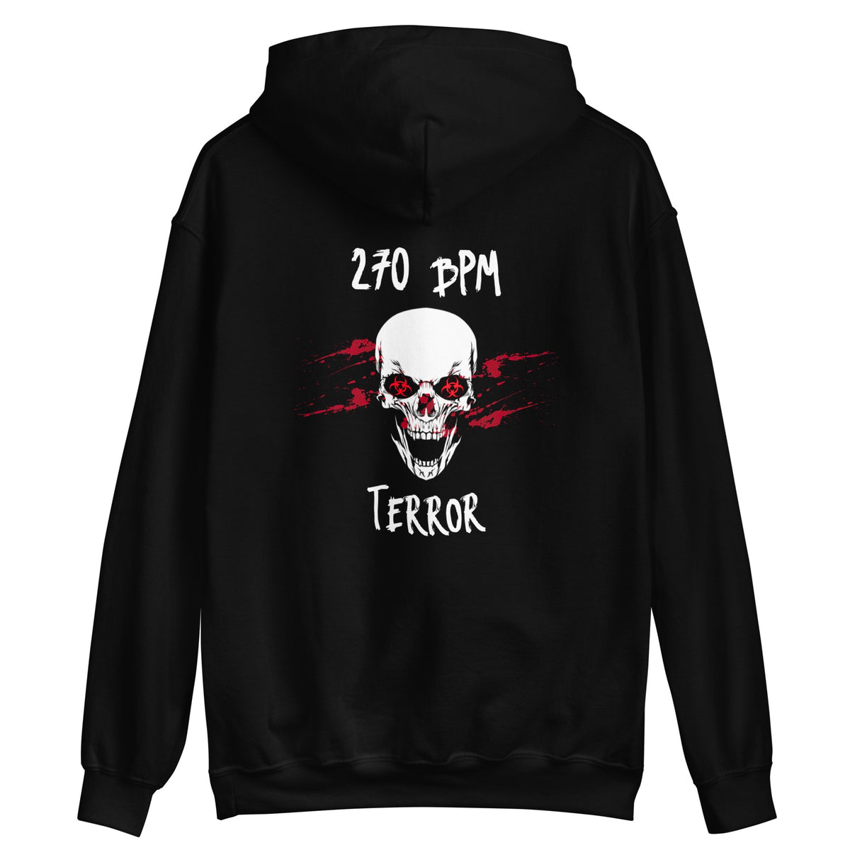 Terror Hoodie Front/Back – Harddance Night