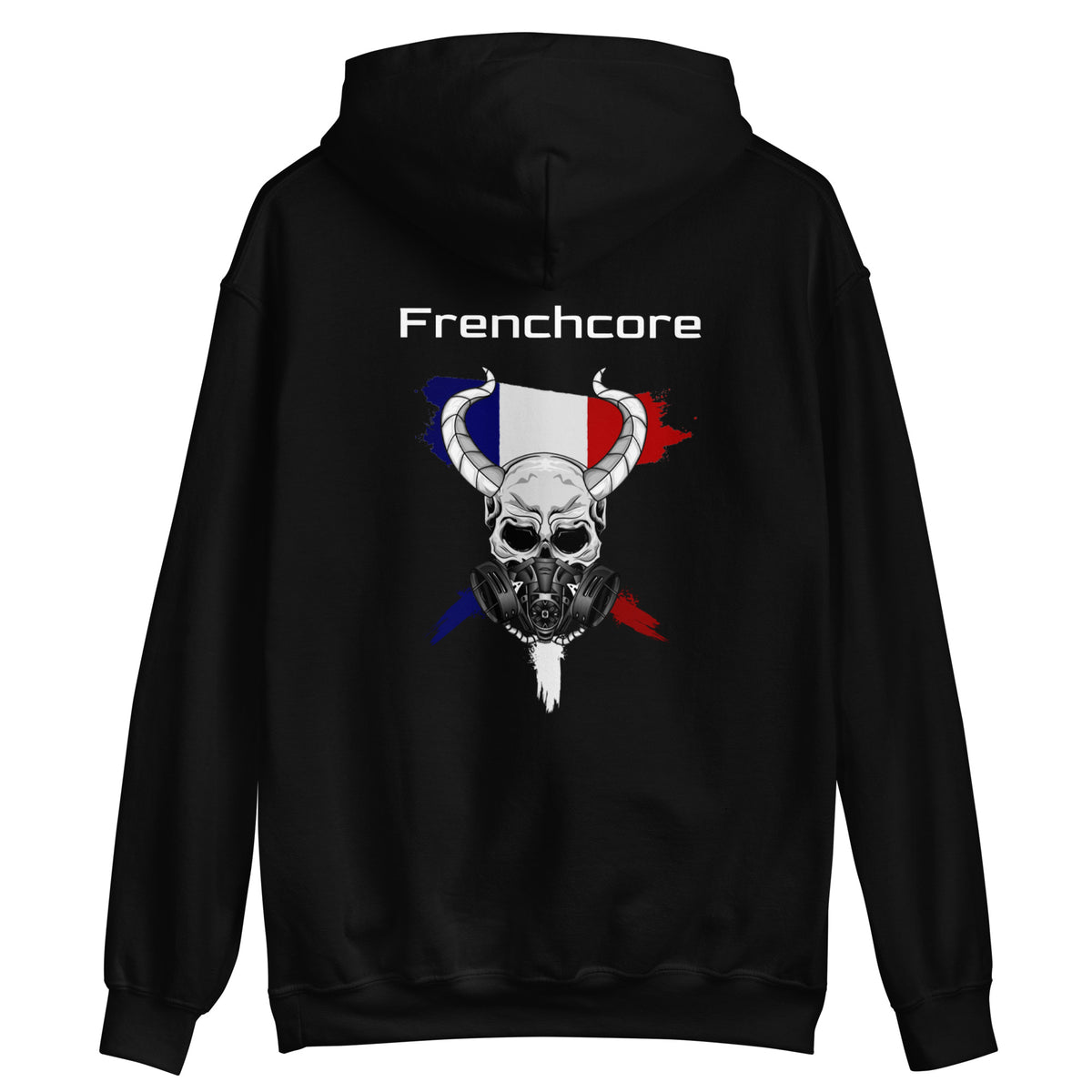 Front Embroidery Frenchcore Hoodie Front/Back – Harddance Night